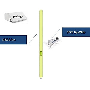 Galaxy Z Fold 5 S Pen Fold Edition Stylus Pen, Slim 1.5mm Pen Tip, 4,096 Pressure Levels for Samsung Galaxy Z Fold 5 Phones Only (Green)