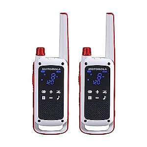 Motorola Solutions Red Cross T478 Talkabout White Rechargeable Emergency preparedness 35-Mile 2-Way Radio