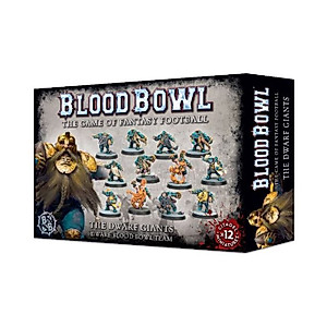 Games Workshop 99120905001 "The Dwarf Giants Blood Bowl Team Game