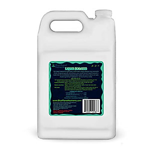 Liquid Seaweed for Plants (128 oz) Gallon | Concentrated Liquid Kelp Supplement | Makes UP to 1,890 GALLONS | for All Plants & Gardens | Blue Planet Nutrients