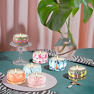 Onebird Set of 36 Scented Candle Gift Set,Natural Pure Soy Wax Aromatherapy Candles Essential Oils for Home and Women