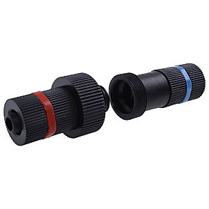 Alphacool HF Quick Release Connector Kit 11/8mm, Black