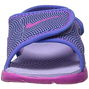 Nike Kids' Sunray Adjust 4 Toddler Sandals (9c, Hydrangeas/Fire Pink)