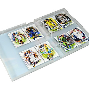 UniKeep Trading Card Binder With Soccer Theme - Card Collection Case With 100 Top Loading Pockets - For Baseball Cards, Soccer Cards, TCG, MTG, Pokemon, or Yugioh