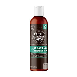 Earth Animal Herbal Remedies | Clean Ears Ear Wash | 4 fl oz
