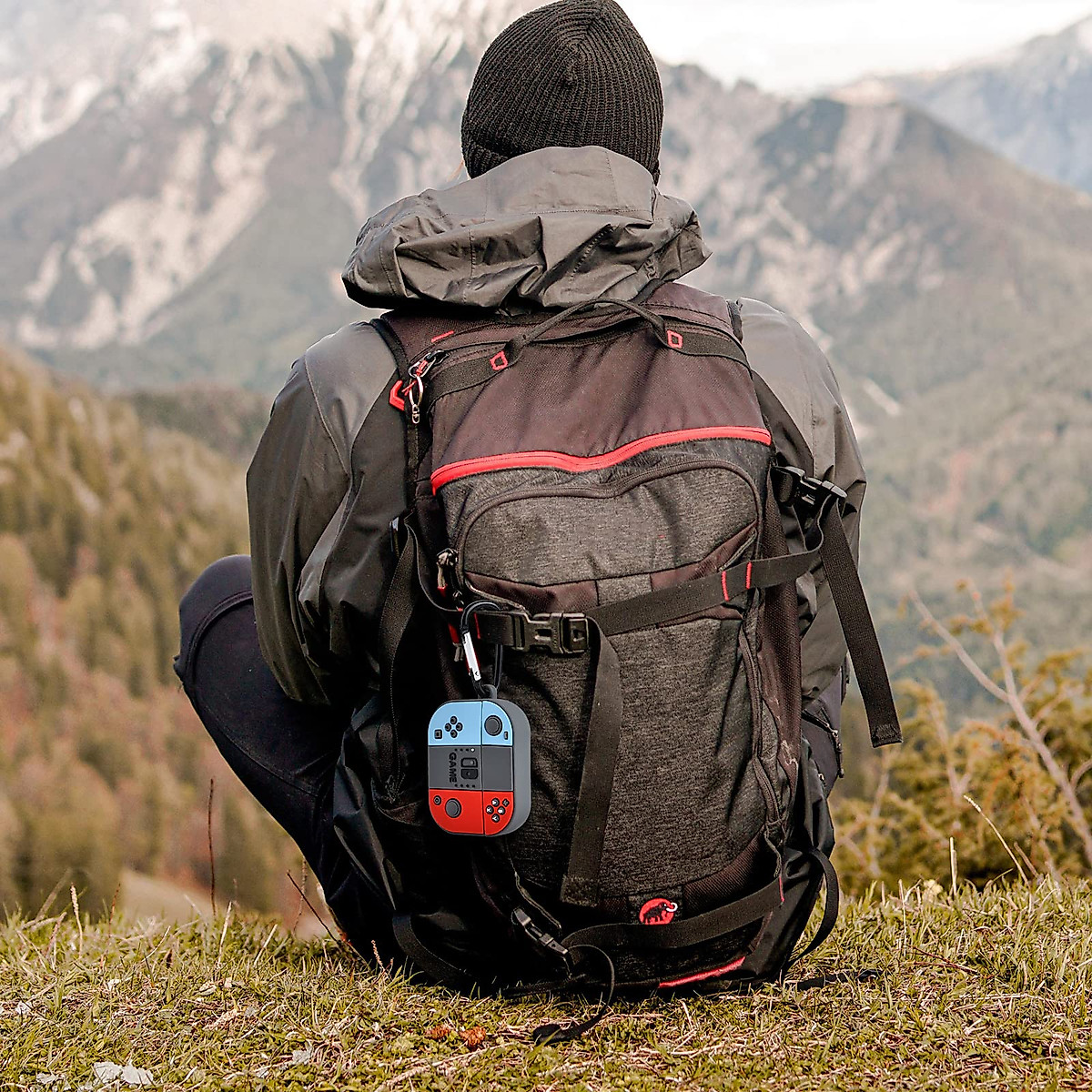 QINGQING Airpods Pro 2nd/1st Generation Case 2022 Switch Case for Apple Airpods Pro 2 Case Cover Men Kids Teens Boys Wireless Charging Case with Keychain Accessories