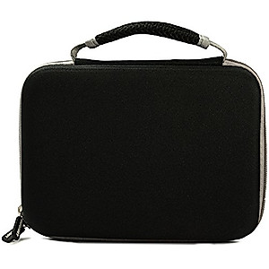 VanGoddy Black Gray Hard Shell Carrying Case Suitable for Miroir DLP Portable Pico Pocket Projectors M20 M45 M55 MP60 HD MP150A Mini MP160 MP200 Pro M220, Tilt M175 M200A, Smart M300A