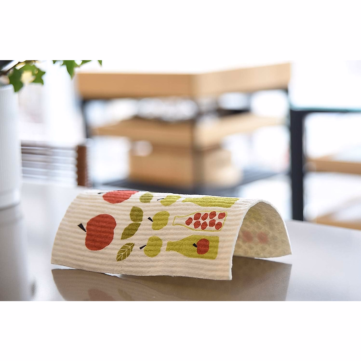 More Joy - Eco-Friendly Swedish Dishcloths, Pack of 2 Birds
