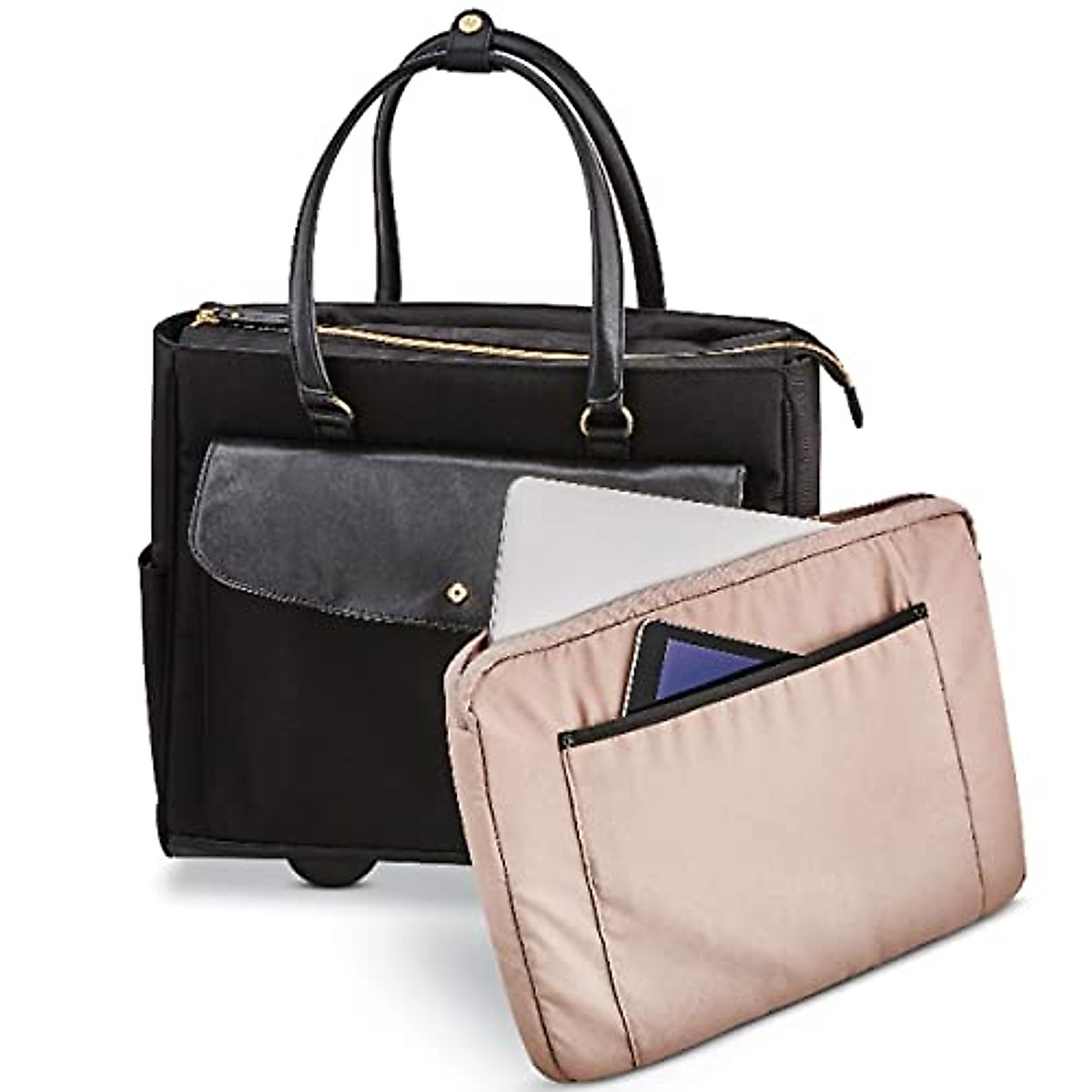 Samsonite Women's Mobile Solution Upright Carryall, Black, One Size