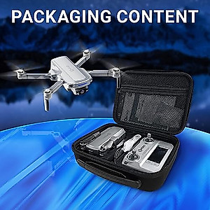 Contixo F28 Pro 4K Camera Drone - FHD Video Drone with GPS Control Selfie Mode, Follow Me, Way Point Orbit Mode and Up to 2 x 25 Mins Flight Time FPV Long Distance Helicopter with Carrying Case for Adults Kids Gift