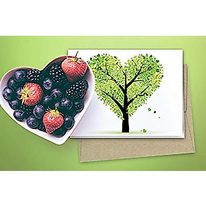 Note Card Cafe A7 7.25 x 5.25 in Blank Brown Kraft Envelopes | 100 Pack | Sealable, Square Flap | Perfect for Invitations, Greeting Cards, Baby Showers, Weddings, Mailing, Crafts | Printable