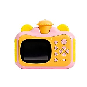 YUUAND Birthday Digital Camera Camera with 2.4-Inch HD Screen Children's Mini Print with Pronter Function