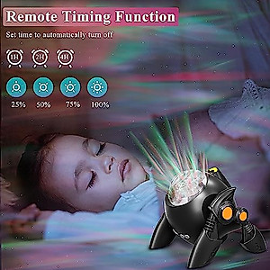 OAEBLLE Star Projector, Galaxy Light Projector for Bedroom, Remote Control White Noise Bluetooth Speaker Aurora Projector, Night Lights for Kids Room, Adults Home Theater, Party, Living Room