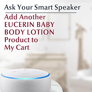 Eucerin Baby Body Lotion, Fragrance Free Baby Lotion, 13.5 Fl Oz Pump Bottle