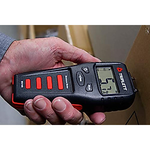 Triplett MS100 Pin Moisture Meter for Wood and Building Materials with Audible Indicator
