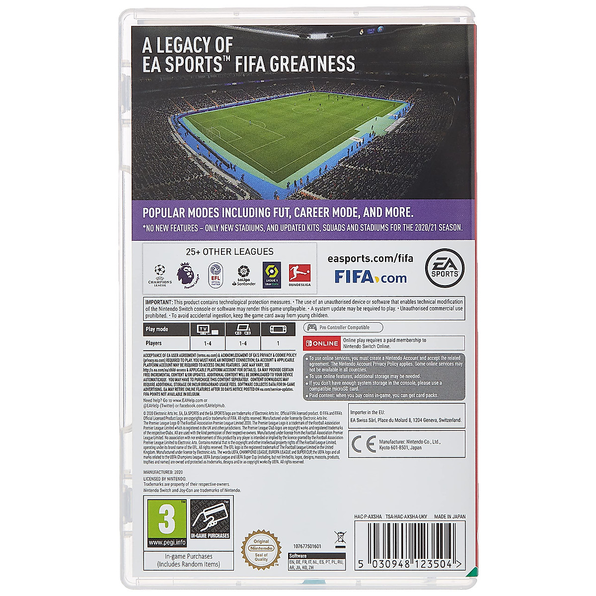 FIFA 21 Legacy Edition - Nintendo Switch