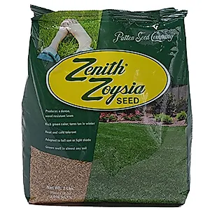 Zenith Zoysia Grass Seed (2 Lb.) 100% Pure Seed Grown by Patten Seed Company