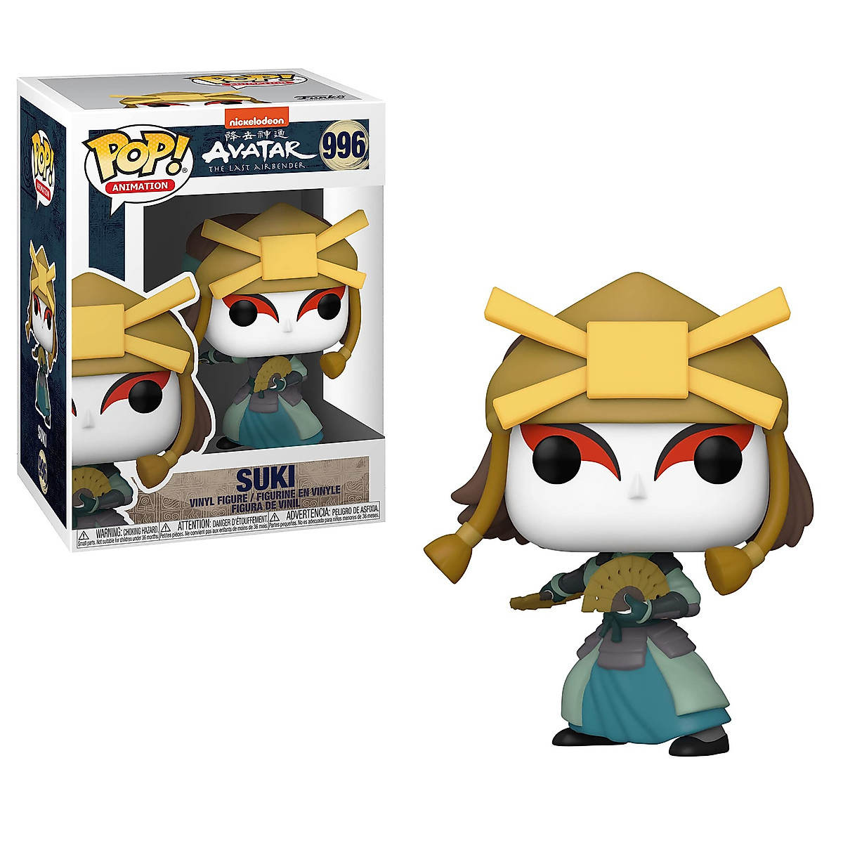 Funko POP! Animation Avatar The Last Airbender Collectors Set - Admiral Zhao, Fire Lord Ozai, Suki, and Ty Lee