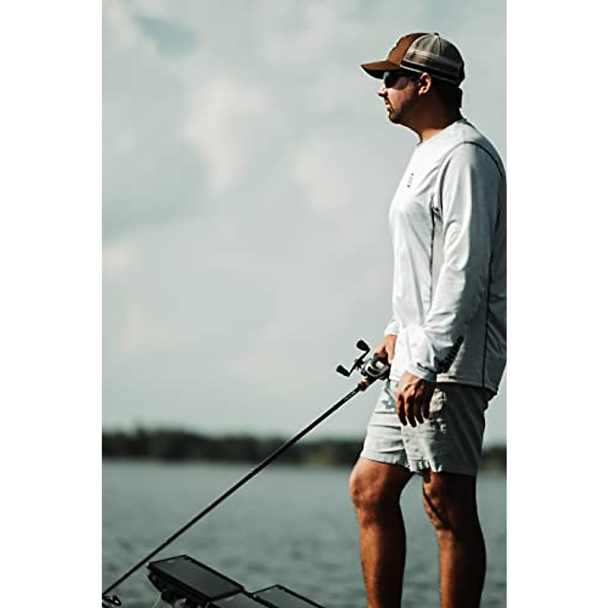 13 FISHING - Inception Slide Baitcast Reel - 8.1:1 Gear Ratio - Left Hand Retrieve (Fresh+Salt) - INSLD2-8.1-LH, Gray