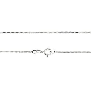 AJ's Collection Single Edge-Hammered Personalized Charm Necklace. Customize Sterling Silver Rectangular Pendant with Name and Birthstone. Includes a Sterling Silver Chain. Makes Gifts for Her