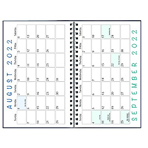 House of Doolittle 2022-2023 Weekly Academic Planner Assignment Book, Dark Pink, 5 x 8 Inches, August - August (HOD274RTG05-23)