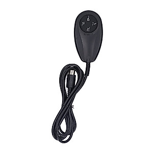 Lift Chair Remote 5 Pin Round Connector 4 Buttons Up and Down Functions Replacement Hand Control Handset for Power Recliner