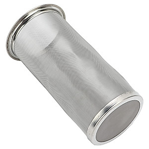 Cold Brew Coffee Filter Stainless Steel Filter Coffee Tea Infuser Coffee Strainer Mason Canning Jar Mesh Coffee Filter for Wide Mouth Mason Canning Jar and Iced Tea Maker(8 * 15cm)