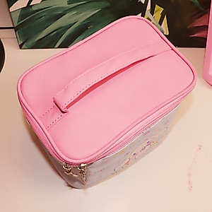 Kerr's Choice Makeup Storage Box Kawaii Room Decor Cute Desk Box Kawaii Stationary Bag Pencil Container