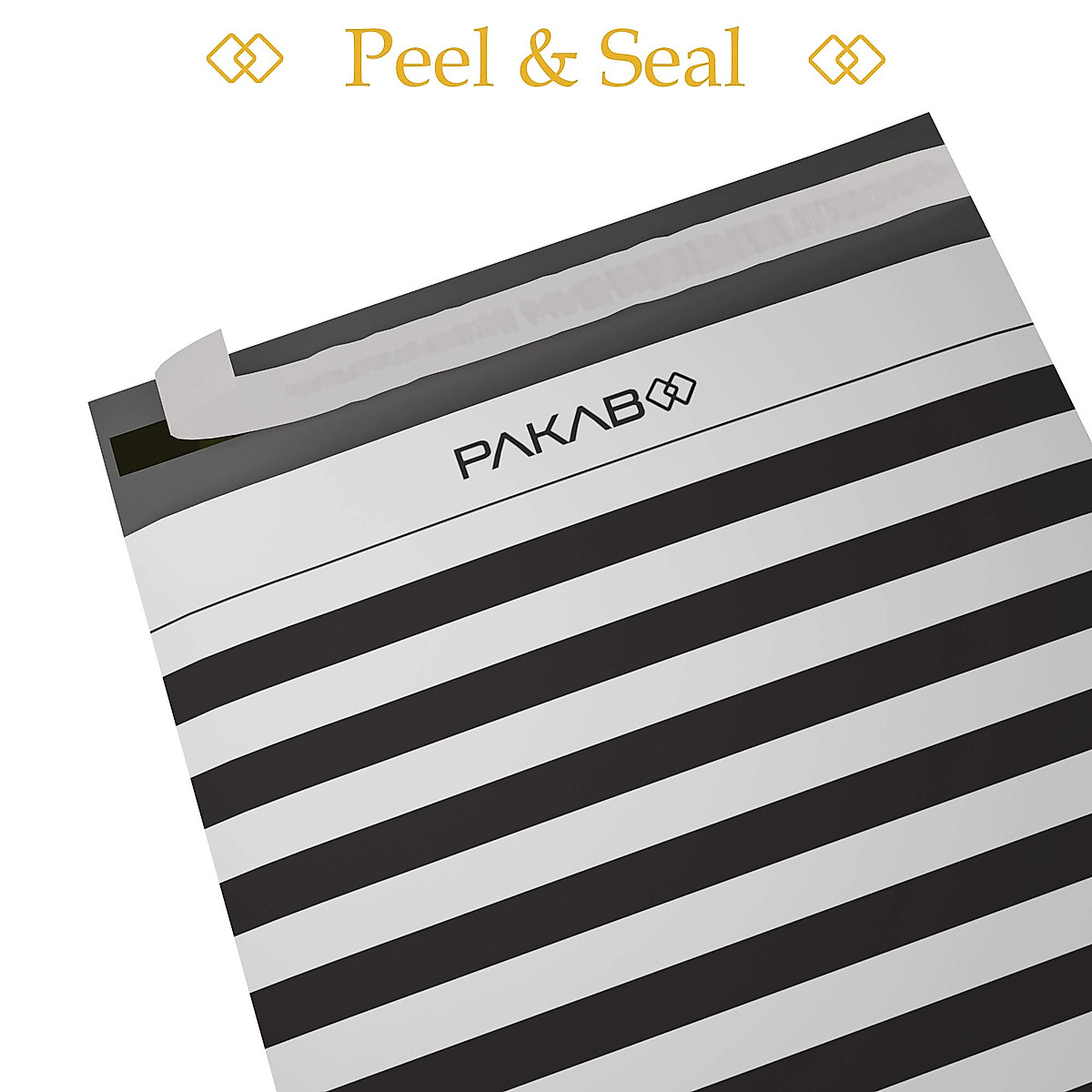 PAKABOO Poly Mailer Shipping Bags 10x13 Inch, 100 Pack, Non-Padded Envelopes with Tamper Proof Self-Seal, Cheetah Print Packaging