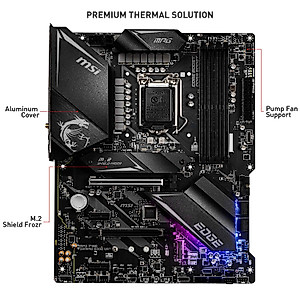 Intel® Core™ i7-11700K Desktop Processor 8 Cores up to 5.0 GHz Unlocked LGA1200 (Intel 500 Series & Select 400 Series Chipset) 125W with MSI MPG Z490 Gaming Edge WiFi ATX Gaming Motherboard