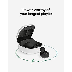 SAMSUNG Galaxy Buds 2 True Wireless Earbuds Noise Cancelling Ambient Sound Bluetooth Lightweight Comfort Fit Touch Control US Version, Graphite