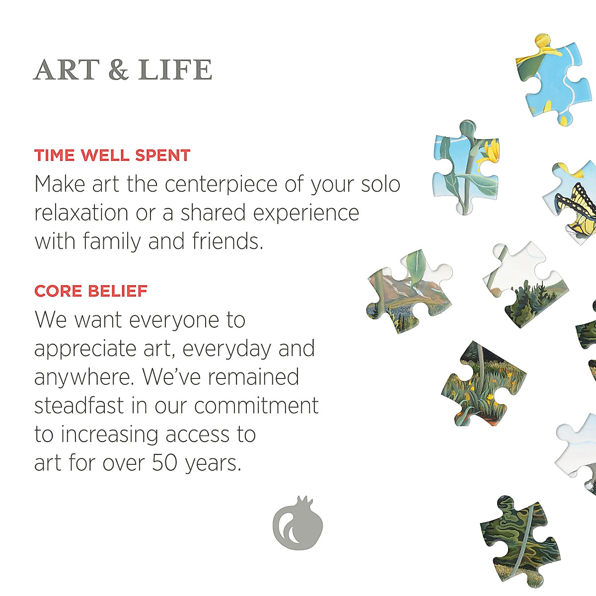 Mattie Lou O'Kelley: My Parents' Farm 500-Piece Jigsaw Puzzle (Pomegranate) 18" x 24"