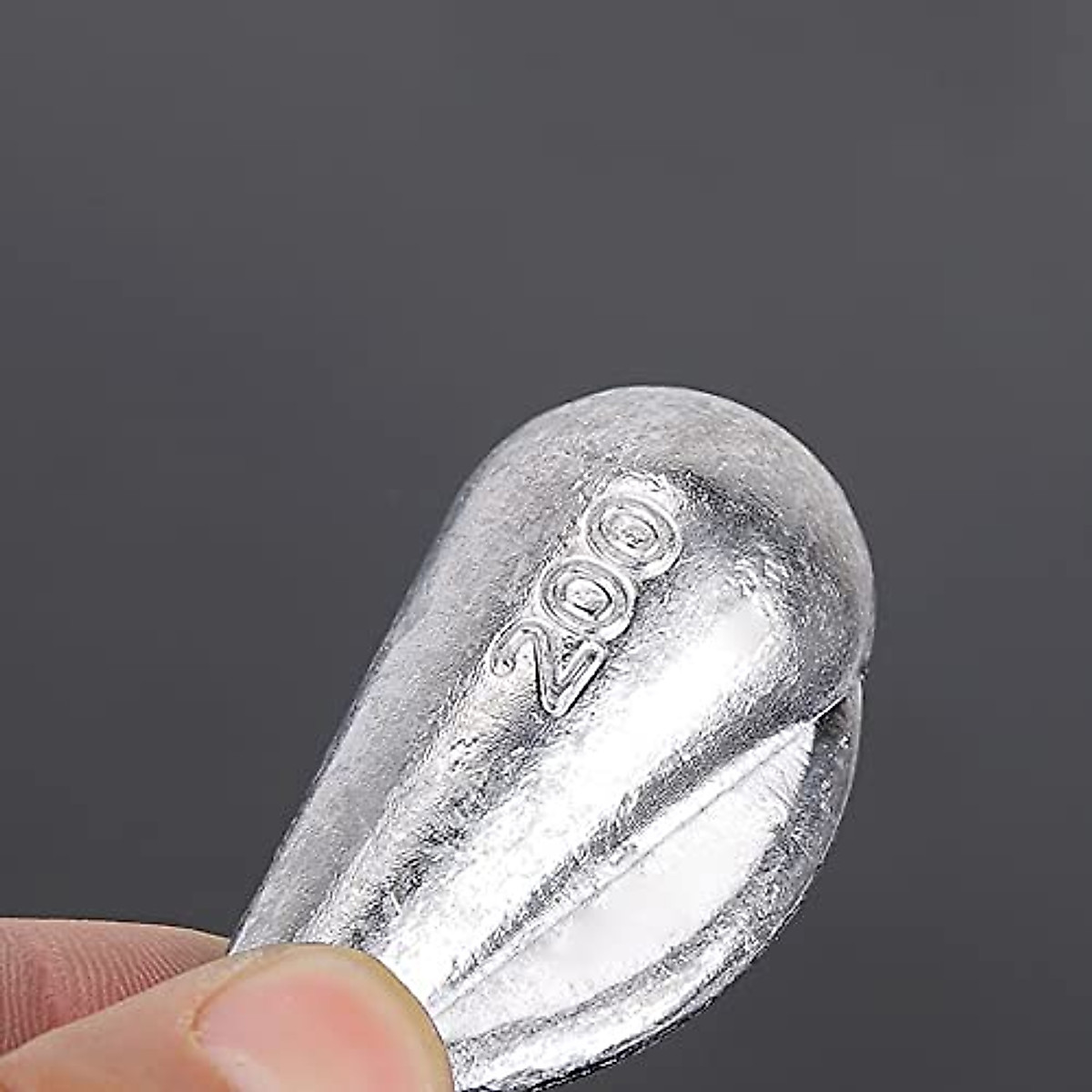 LINFFSTR 5Pcs Fishing Lead Sinkers with Fin Sea Fishing Weights with Weight Scale Fishing Drop Sinkers Carp Fishing Tackle Fish Casting Tool 60g 80g 100g 120g 150g 200g 250g 300g (Size : 300g)