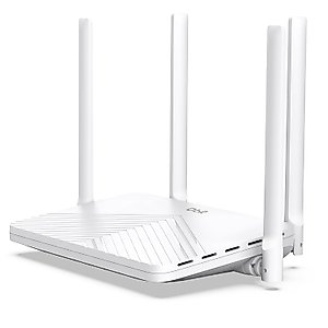 DBIT AC1200 Dual Band WiFi Router 1200Mbps Wireless Internet Router, 4 x 10/100/1000 Mbps Gigabit Ethernet Ports, Supports EasyMesh, Guest WiFi, Access Point Mode, IPv6 and Parental Controls