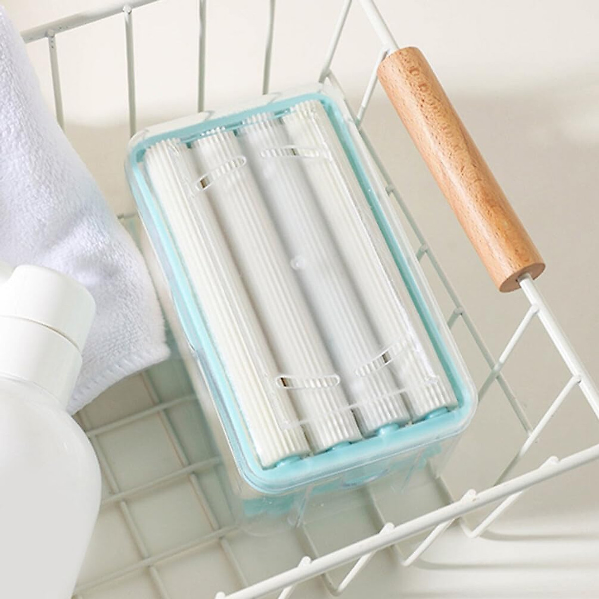 Cabilock 3pcs Box Soap Dish Foaming Holder Soap Foaming Case Soap Drainer Soap Foaming Tool Soap Container Foaming Soap Dish Soap Dishes for Bar Soap Household Soap Holder Travel Pp