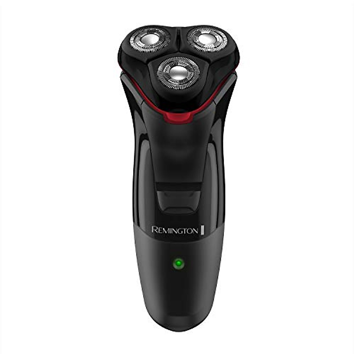 Remington PR1335B R3000 Series Men's Electric Razor with Precision Plus Heads Stubble Attachment Included Black, Black/Blue, 1 Count