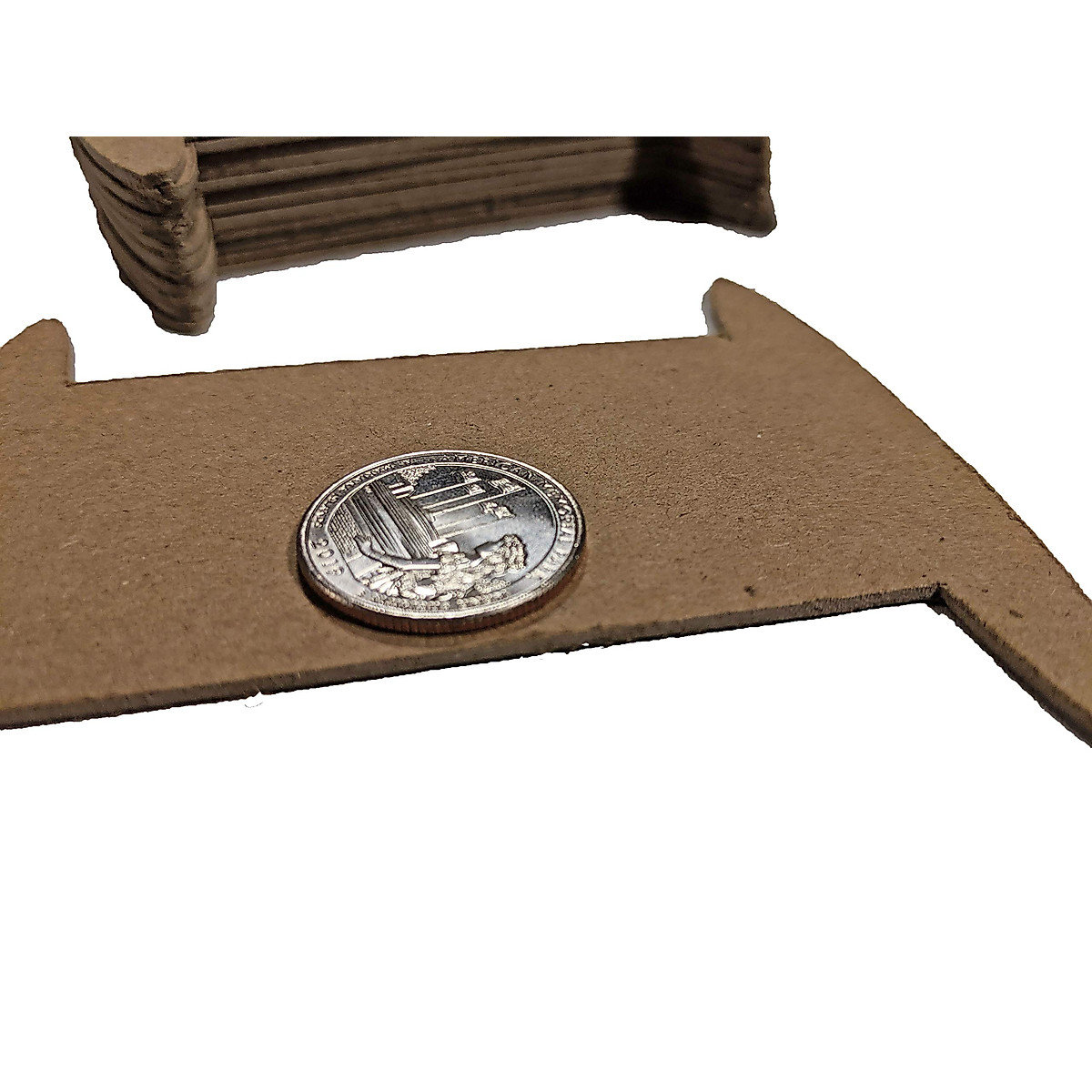 Ribbon Storage Ribbon Spools (50 spools) - Craft Organizer-Wrapping Paper Storage-Bin-Storage Cabinet Organization-Twine Storage Wrapping GiveThanks with a Ribbon Card (Medium)