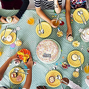 TeamFar Toddler Utensils, Stainless Steel Kids Silverware Children Spoons & Forks for Self Feeding at Home & Preschool, Healthy, Mirror Polished & Hammered Handle, Dishwasher Safe, Set of 6