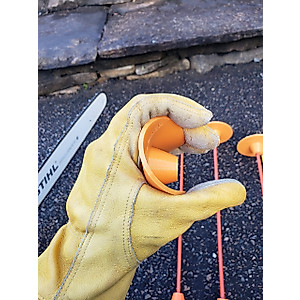 The Perfect Stick 16 inch magnetic firewood cutting tool to measure firewood length