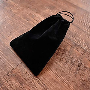 26 Natural and Blue Crokinole Discs with a Velvet Pouch (Mini Discs - 1 3/32 Inch Diameter (2.8cm))