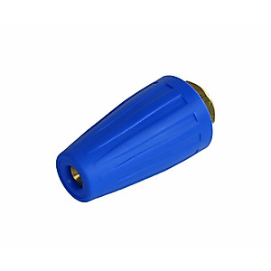 Erie Tools Alloy Steel Pressure Washer Rotating Turbo Nozzle 4,000 PSI, 3.0 Orifice, 3.0 GPM with 1/4" Quick Connect Plug