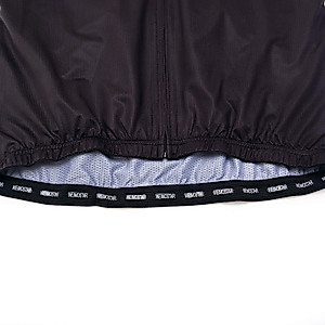 Weimostar Sleeveless Cycling Jersey Men Bike Vest Shirts Clothing Biking Bicycle Jacket Reflective Black Blue Size M