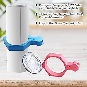 2Pcs Sublimation Tumblers Pinch Tool, Tumbler Clamp Grip Tool for 20 Oz Sublimation Blanks Tumblers Cups Mug Skinny Straight,Sublimation Accessories and Supplies