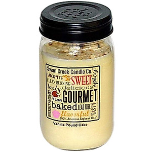 Swan Creek Candle Vanilla Pound Cake 24 Oz Candle