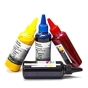 Sublimation Ink Compatible with SAWGRASS Virtuoso SG400 SG500 SG800 SG1000 SG400NA SG800NA RICOH SG3110 SG2100N SG3100 SG3100SF SG3100SNW SG3110DNW SG3110DN Printers 4x100ML