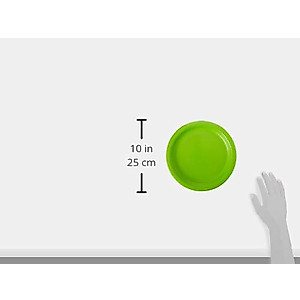 Creative Converting Touch of Color 24 Count Paper Dinner Plates, Fresh Lime