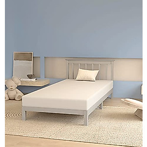 Dkeli Twin Mattress, 6 Inch Gel Memory Foam Mattress for Cool Sleep & Pressure Relief, Medium Firm Single Twin Mattress for Kids, Bed-in-a-Box, CertiPUR-US Certified