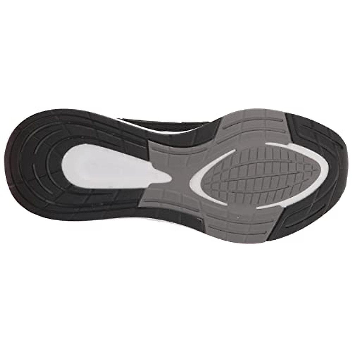 adidas Men's EQ21 Running Shoe, Black/White/Grey, 10.5