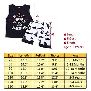 U·nikaka Toddler Baby Boy Cartoon Short Sleeve Button Down Shirt & Casual Shorts Kids Summer Outfits Clothes Set Black, 12-18 Months