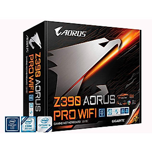 GIGABYTE Z390 AORUS PRO Wi-Fi (Intel LGA1151/Z390/ATX/2xM.2 Thermal Guard/Onboard AC Wi-Fi/RGB Fusion/Gaming Motherboard)